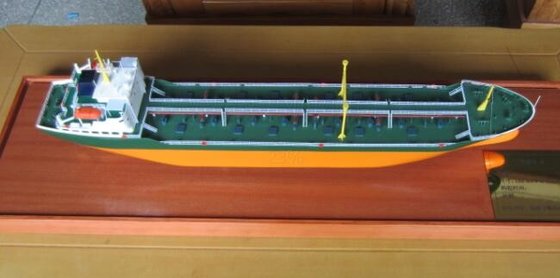 China KAIGUI Tanker Cruise Passenger Ship Models , Natural Resin Ship 3d Model supplier