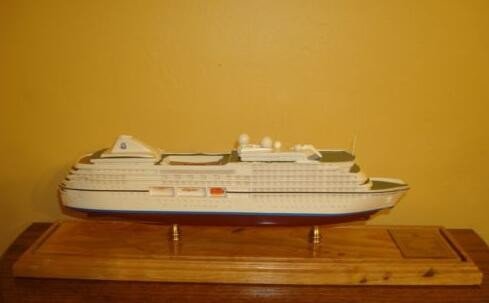 China Regent Seven Seas Navigator Cruise Ship  Models For History Museum Exhibition supplier