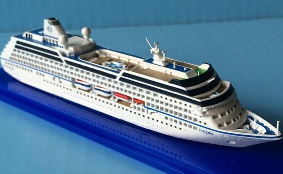 China Oceania Insignia Cruise Ship Large Scale Model Ships supplier