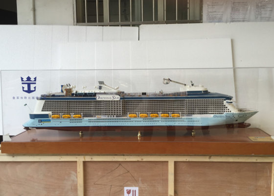 China Long Life Ovation Of The Seas Model , Cruise Ship 3d Model With Powerful Propeller Device supplier