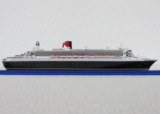 China Static Queen Mary 2 Cruise Ship Model , Small Intervals Cruise Ship 3d Model supplier