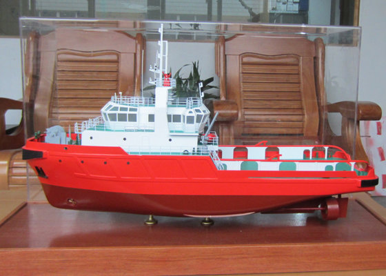 China Towboat Model Ivory - White For Home Decoration Souvenir supplier