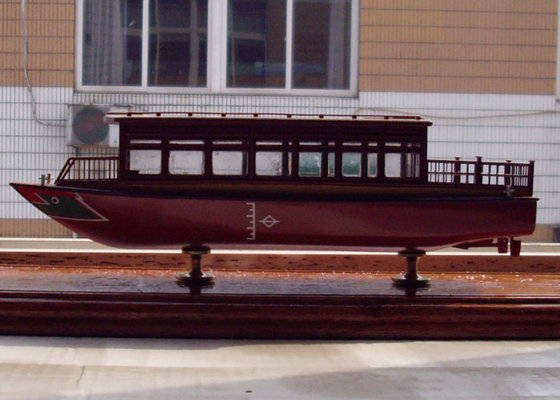 China Wupeng Boat  Handcrafted Ship Models With Single Piece Assembly supplier