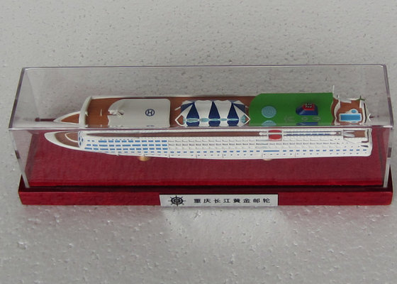 China Yangtze ChongQing Gold Cruise Ship Coast Guard Ship Models For Classroom Teaching Model supplier