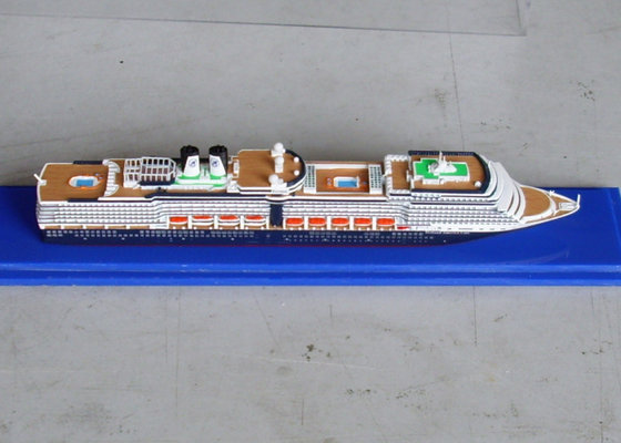 China Nieuw Amsterdam Cruise Ship Model With Nano Printing Hull Logo Printing supplier