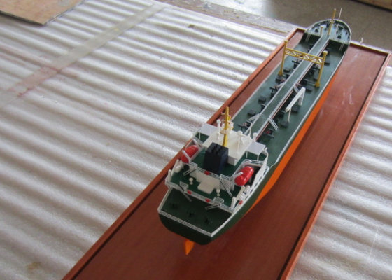 KAIGUI Tanker Cruise Passenger Ship Models , Natural Resin Ship 3d Model supplier