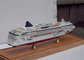 Norwegian Dawn Cruise Ship 3d Model Ivory White Color , Carbon Fibre Hull Material supplier