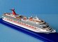 Indoor Glory Carnival Cruise Ship Models With Exquisite Bow Model supplier