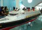 Art Deco Style Disney Wonder Model Cruise Ship Toy Models With Acrylic Material supplier