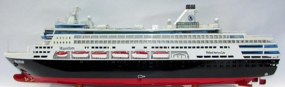 Large MS Massdam Cruise Ship Coast Guard Ship Models For Children'S Day Gift supplier