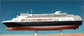 MS Veendam Cruise Coast Guard Ship Models , Holland America Line Antique Model Ships supplier