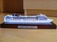 Customized Design Wooden Model Boats With MSC Magnifica Cruise Ship Shaped supplier