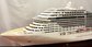 Professional Reproduction MSC Divina Cruise Ship Models With Woodiness Hull Material supplier
