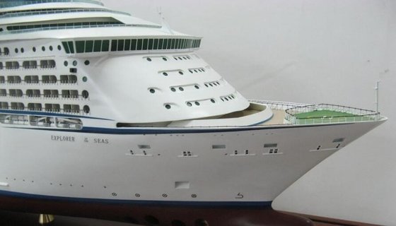 Regent Seven Seas Explorer Toy Cruise Ship Model 0.001mm Simulation Accuracy Index supplier