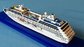 Oceania Regatta Cruise Ship Toy Models Artworks Type With Complicated Mosaic supplier