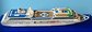 Oceania Regatta Cruise Ship Toy Models Artworks Type With Complicated Mosaic supplier