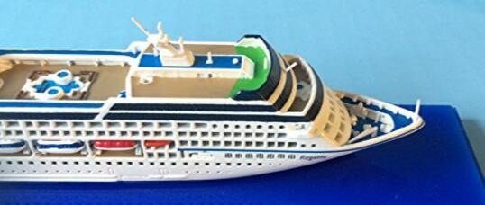 Oceania Regatta Cruise Ship Toy Models Artworks Type With Complicated Mosaic supplier