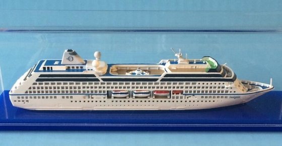 Oceania Insignia Cruise Ship Large Scale Model Ships supplier