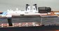 MS Zuiderdam Cruise Ship  Models Ivory White Color For Outdoor Exhibition supplier