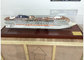 Ivory White MSC Splendida Cruise Ship Model Speed Boats With ABS Hand Carving supplier