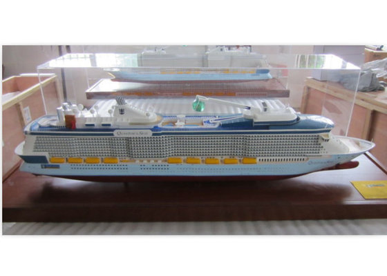 Museum Decoration Royal Caribbean Cruise Ship Models , Quantum Of The Seas Model For Club supplier