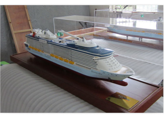 Museum Decoration Royal Caribbean Cruise Ship Models , Quantum Of The Seas Model For Club supplier