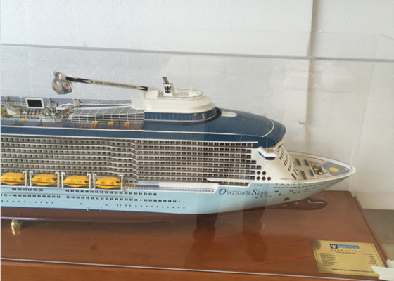 Long Life Ovation Of The Seas Model , Cruise Ship 3d Model With Powerful Propeller Device supplier