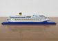 Scale 1:1200 Outdoor Decoration Costa Concordia Model , Cruise Ship Business Model supplier