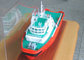 Towboat Model Ivory - White For Home Decoration Souvenir supplier