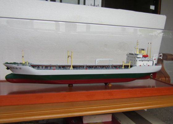 High Precision Toy Cruise Ship Model Oil Tanker Cruise Ship Shaped , Composite PU Material supplier