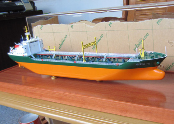 High Precision Toy Cruise Ship Model Oil Tanker Cruise Ship Shaped , Composite PU Material supplier