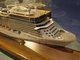 Large Exhibition Wooden Cruise Ship Models , Celebrity Solstice Model With Print Logo supplier