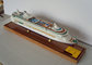 Scale 1:900 Outdoor Decoration Carnival freedom Cruise Ship Model With Alloy Diecast  Anchor Material supplier