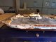 Genting Dream Cruise Ship Model With ABS CNC Engraving  Propeller Material supplier
